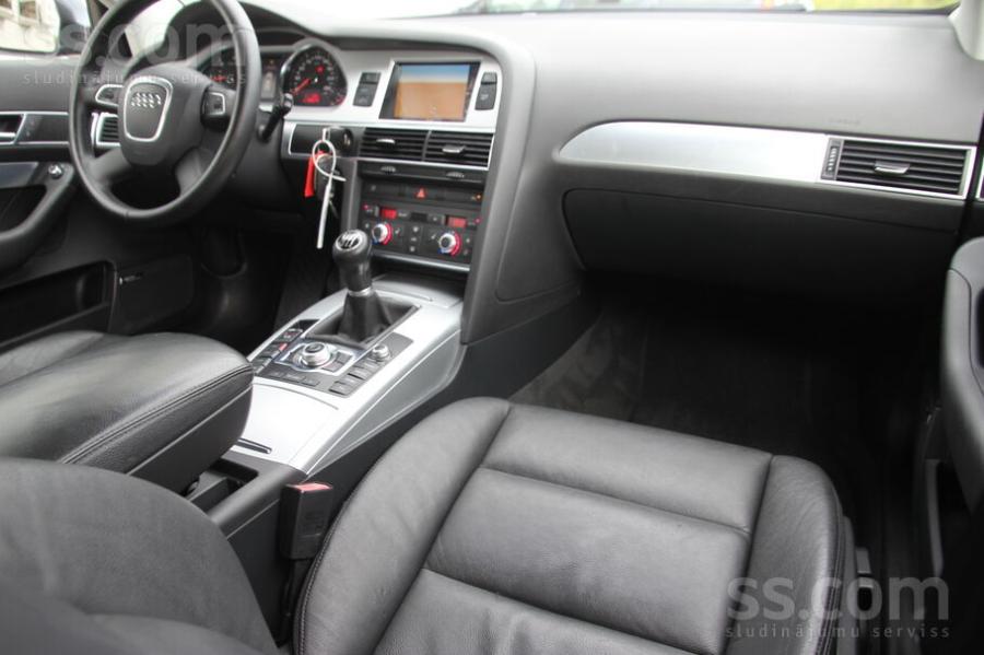 Grey Audi A6 2010 in Riga, with an engine capacity of 2.70 L and mileage of 306 thousand km for 5900 €, photo 9 on AUTOMOTO.COM.LV