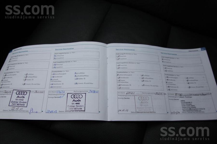 Grey Audi A6 2010 in Riga, with an engine capacity of 2.70 L and mileage of 306 thousand km for 5900 €, photo 20 on AUTOMOTO.COM.LV