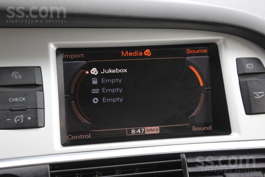 Grey Audi A6 2010 in Riga, with an engine capacity of 2.70 L and mileage of 306 thousand km for 5900 €, photo 25 on AUTOMOTO.COM.LV