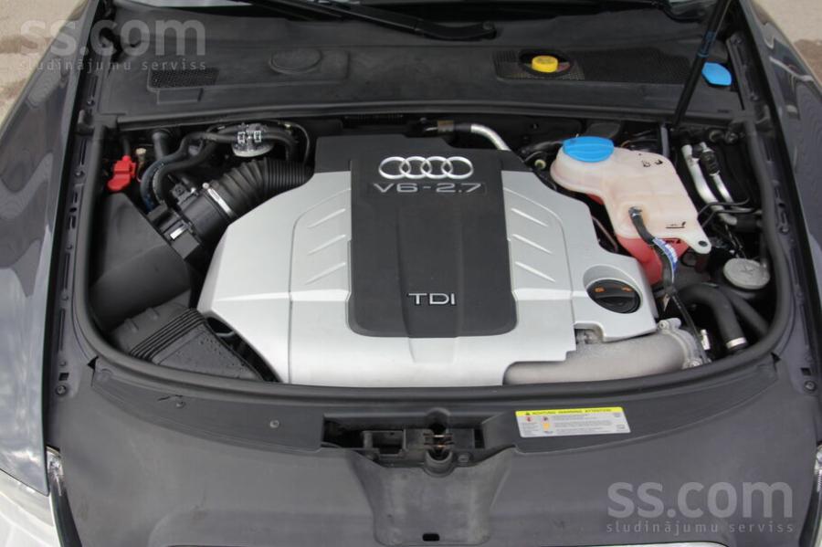 Grey Audi A6 2010 in Riga, with an engine capacity of 2.70 L and mileage of 306 thousand km for 5900 €, photo 36 on AUTOMOTO.COM.LV