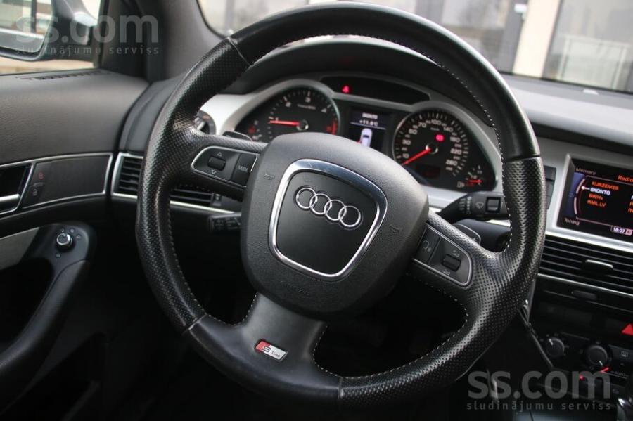 Pelēks Audi A6 2010 Tukums, ar dzinēja tilpumu 2.00 L un nobraukumu 236 tūkst. km par 6996 €, foto 22 vietnē AUTOMOTO.COM.LV