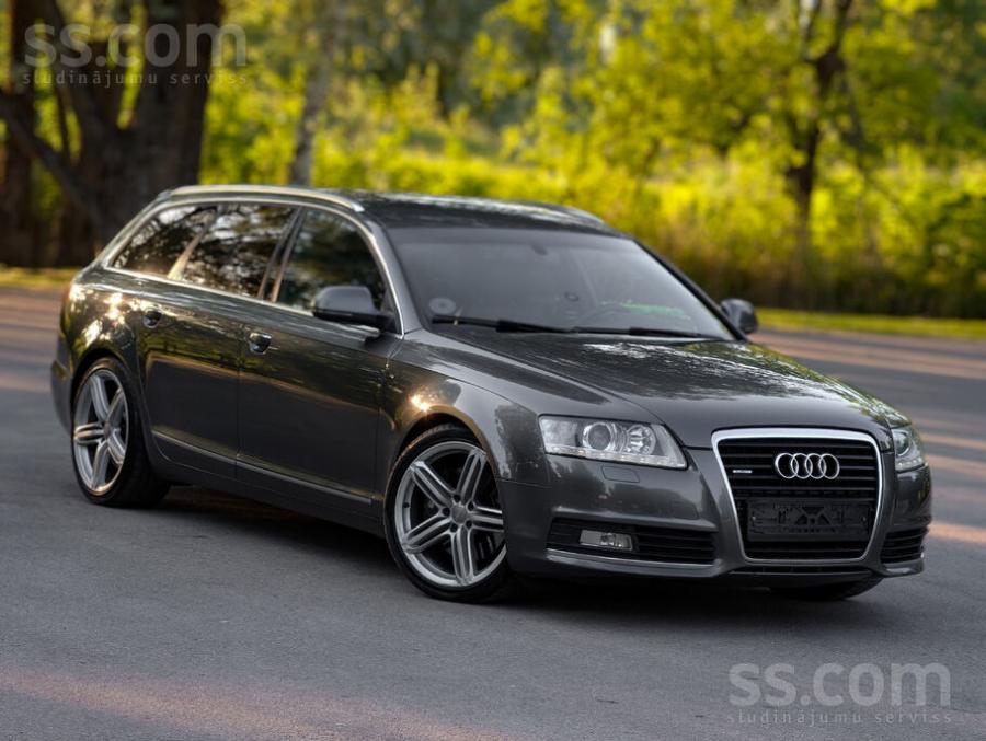Grey Audi A6 2010 in Riga, with an engine capacity of 2.70 L and mileage of 0 thousand km for 6850 €, photo 6 on AUTOMOTO.COM.LV