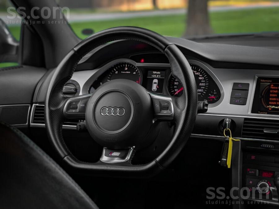 Grey Audi A6 2010 in Riga, with an engine capacity of 2.70 L and mileage of 0 thousand km for 6850 €, photo 22 on AUTOMOTO.COM.LV