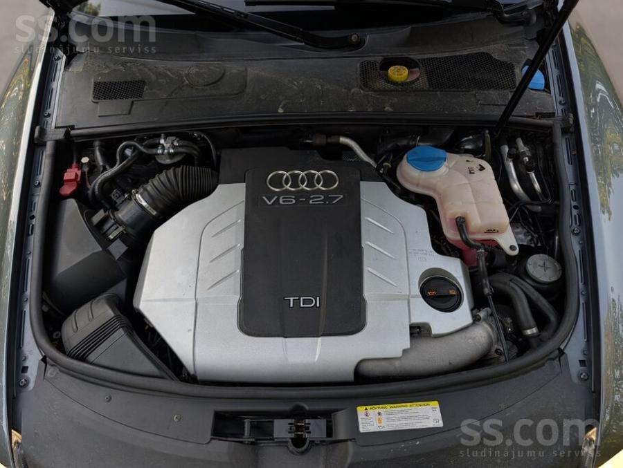 Grey Audi A6 2010 in Riga, with an engine capacity of 2.70 L and mileage of 0 thousand km for 6850 €, photo 32 on AUTOMOTO.COM.LV