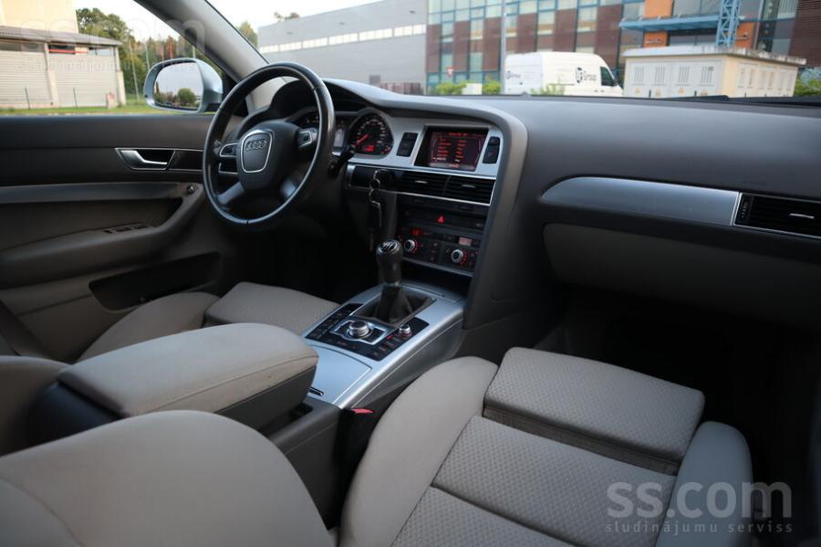 Pelēks Audi A6 2010 Rīga, ar dzinēja tilpumu 2.70 L un nobraukumu 310 tūkst. km par 4790 €, foto 13 vietnē AUTOMOTO.COM.LV