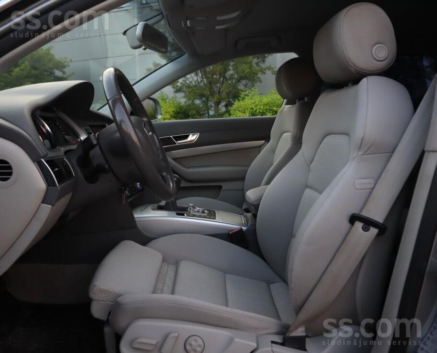 Pelēks Audi A6 2010 Rīga, ar dzinēja tilpumu 2.70 L un nobraukumu 310 tūkst. km par 4790 €, foto 14 vietnē AUTOMOTO.COM.LV