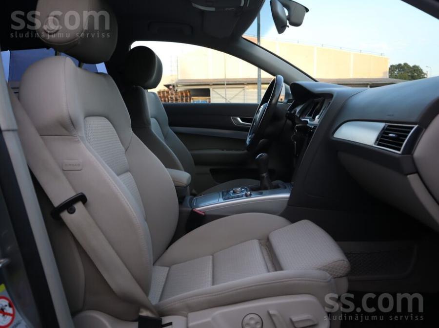 Pelēks Audi A6 2010 Rīga, ar dzinēja tilpumu 2.70 L un nobraukumu 310 tūkst. km par 4790 €, foto 15 vietnē AUTOMOTO.COM.LV