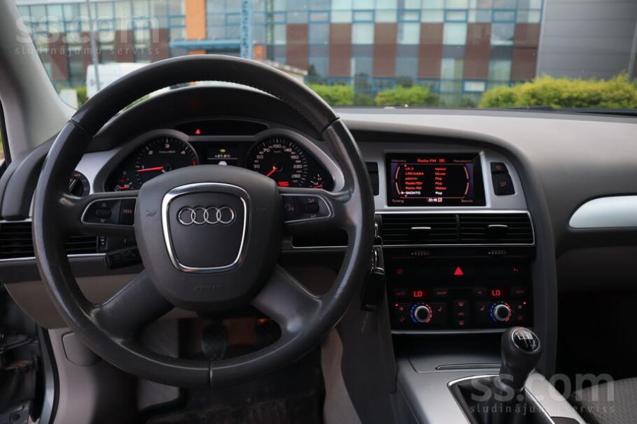 Pelēks Audi A6 2010 Rīga, ar dzinēja tilpumu 2.70 L un nobraukumu 310 tūkst. km par 4790 €, foto 17 vietnē AUTOMOTO.COM.LV