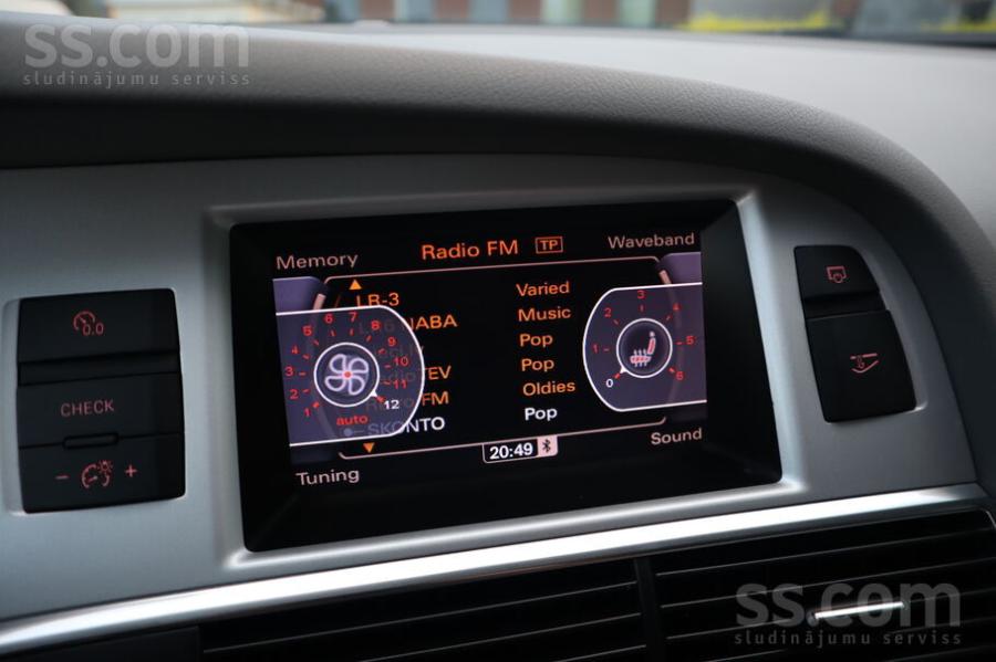 Pelēks Audi A6 2010 Rīga, ar dzinēja tilpumu 2.70 L un nobraukumu 310 tūkst. km par 4790 €, foto 20 vietnē AUTOMOTO.COM.LV