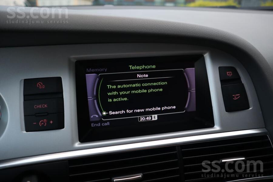 Pelēks Audi A6 2010 Rīga, ar dzinēja tilpumu 2.70 L un nobraukumu 310 tūkst. km par 4790 €, foto 22 vietnē AUTOMOTO.COM.LV