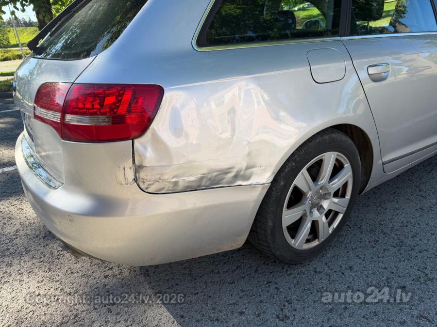 Grey Audi A6 2010 in Tallinn, with an engine capacity of 2.00 L and mileage of 0 thousand km for 2000 €, photo 6 on AUTOMOTO.COM.LV