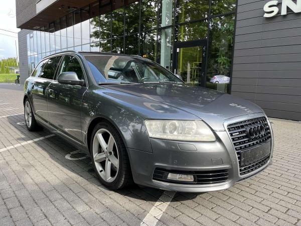 Grey Audi A6 2010 in Vilnius, with an engine capacity of 2.70 L and mileage of 409 thousand km for 4500 €, photo 1 on AUTOMOTO.COM.LV