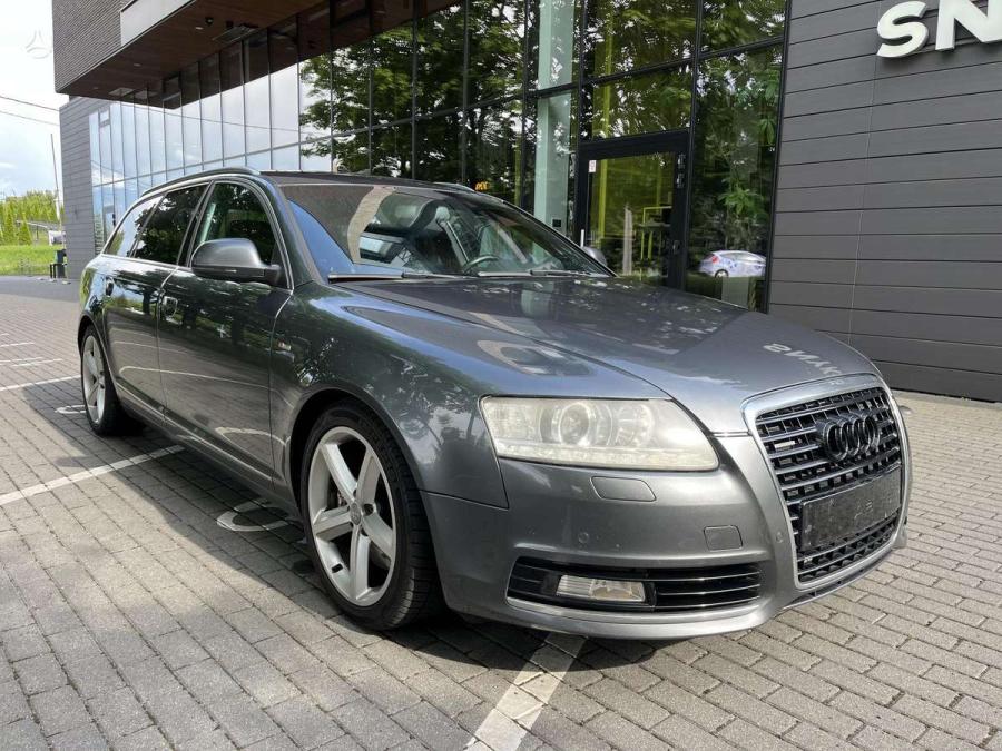 Grey Audi A6 2010 in Vilnius, with an engine capacity of 2.70 L and mileage of 409 thousand km for 4500 €, photo 1 on AUTOMOTO.COM.LV