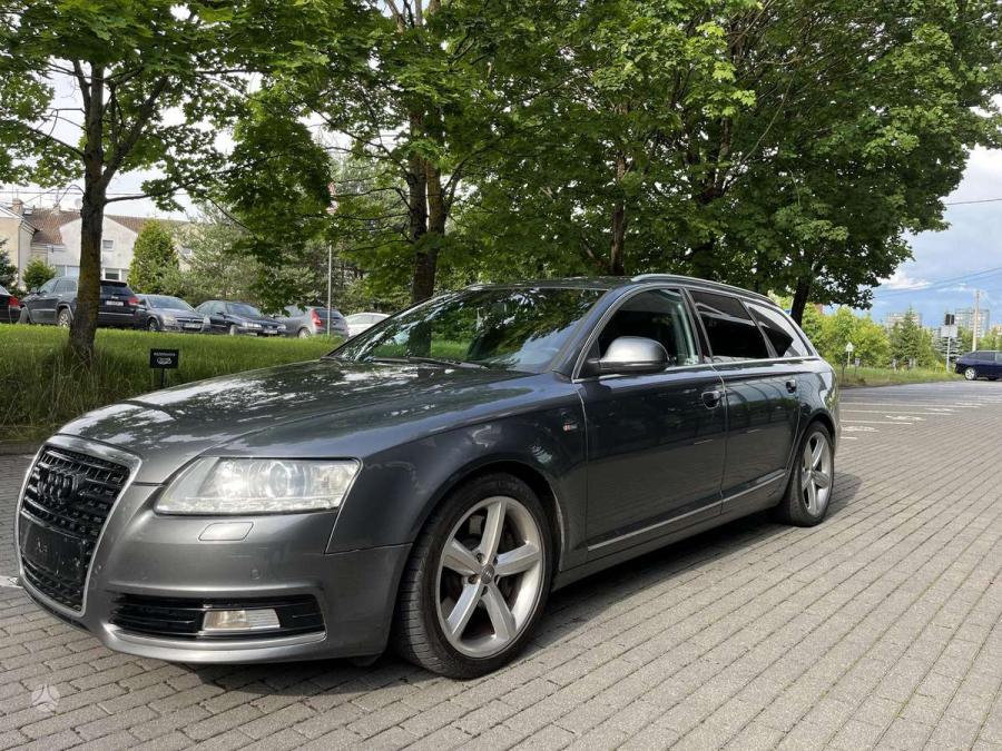 Grey Audi A6 2010 in Vilnius, with an engine capacity of 2.70 L and mileage of 409 thousand km for 4500 €, photo 3 on AUTOMOTO.COM.LV