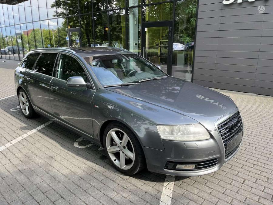 Grey Audi A6 2010 in Vilnius, with an engine capacity of 2.70 L and mileage of 409 thousand km for 4500 €, photo 4 on AUTOMOTO.COM.LV