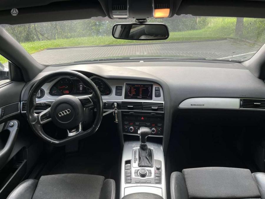Grey Audi A6 2010 in Vilnius, with an engine capacity of 2.70 L and mileage of 409 thousand km for 4500 €, photo 16 on AUTOMOTO.COM.LV