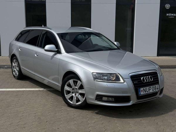 Grey Audi A6 2010 in Vilnius, with an engine capacity of 2.97 L and mileage of 450 thousand km for 4990 €, photo 1 on AUTOMOTO.COM.LV