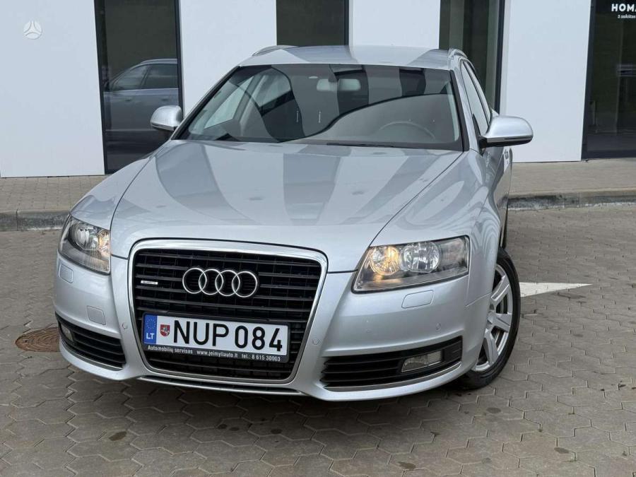 Grey Audi A6 2010 in Vilnius, with an engine capacity of 2.97 L and mileage of 450 thousand km for 4990 €, photo 4 on AUTOMOTO.COM.LV
