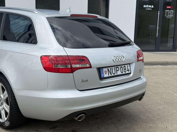 Grey Audi A6 2010 in Vilnius, with an engine capacity of 2.97 L and mileage of 450 thousand km for 4990 €, photo 7 on AUTOMOTO.COM.LV
