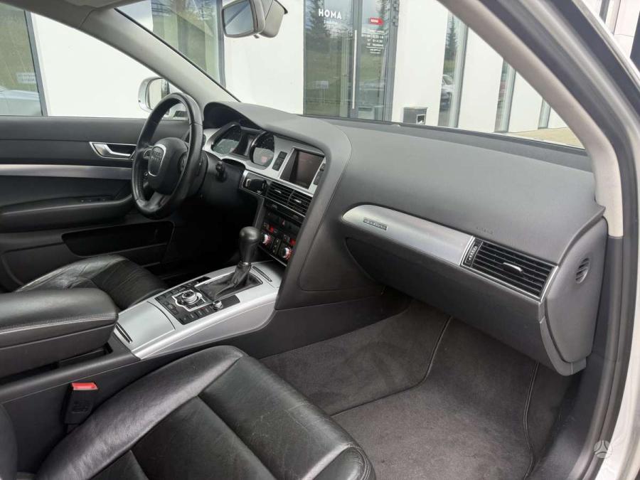 Grey Audi A6 2010 in Vilnius, with an engine capacity of 2.97 L and mileage of 450 thousand km for 4990 €, photo 12 on AUTOMOTO.COM.LV