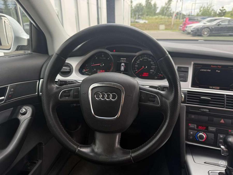 Grey Audi A6 2010 in Vilnius, with an engine capacity of 2.97 L and mileage of 450 thousand km for 4990 €, photo 14 on AUTOMOTO.COM.LV