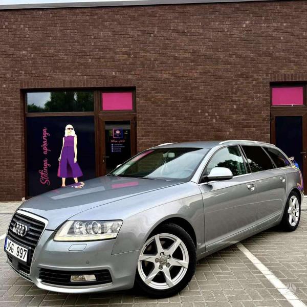 Grey Audi A6 2010 in Kaunas, with an engine capacity of 1.97 L and mileage of 380 thousand km for 4950 €, photo 1 on AUTOMOTO.COM.LV