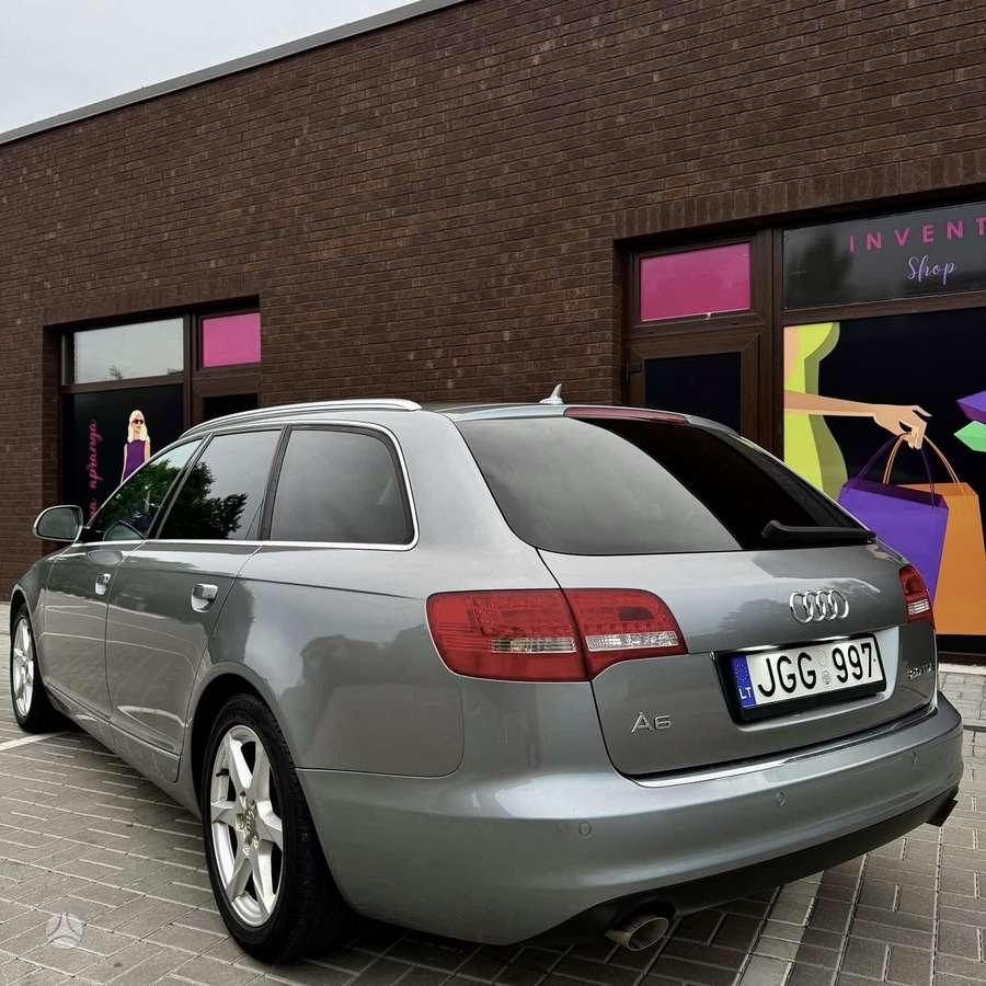 Grey Audi A6 2010 in Kaunas, with an engine capacity of 1.97 L and mileage of 380 thousand km for 4950 €, photo 8 on AUTOMOTO.COM.LV
