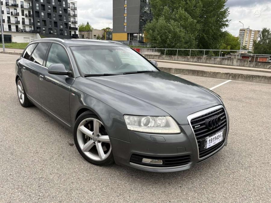 Grey Audi A6 2010 in Vilnius, with an engine capacity of 2.70 L and mileage of 400 thousand km for 4350 €, photo 3 on AUTOMOTO.COM.LV