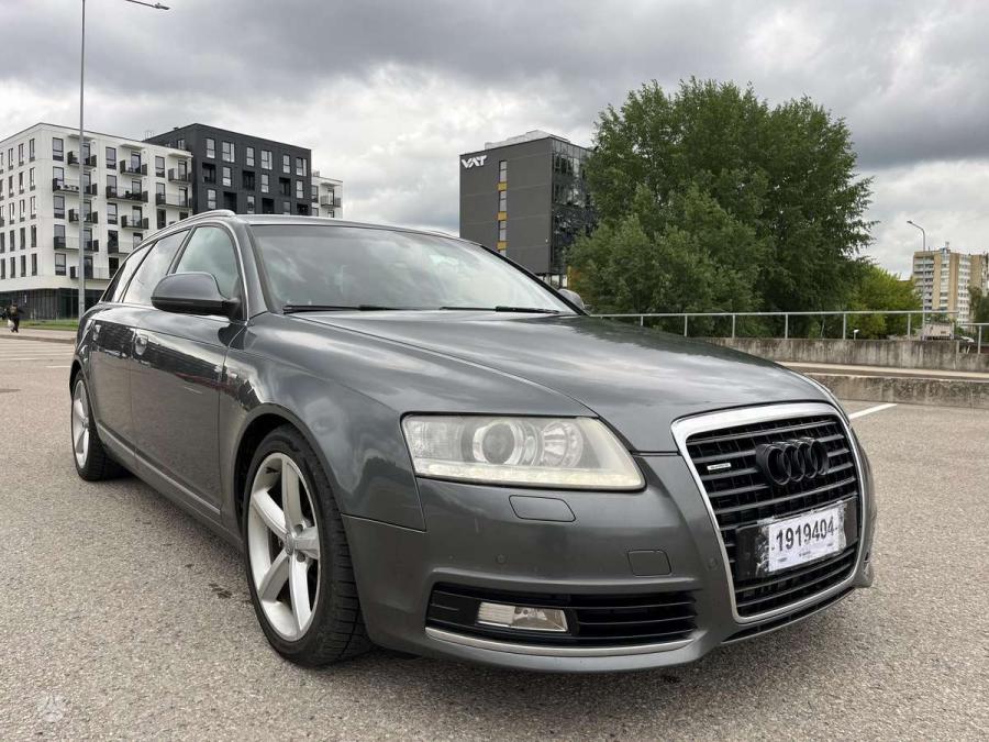 Grey Audi A6 2010 in Vilnius, with an engine capacity of 2.70 L and mileage of 400 thousand km for 4350 €, photo 5 on AUTOMOTO.COM.LV