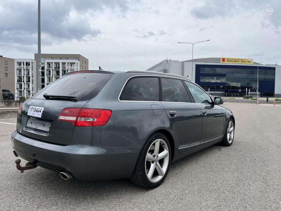 Grey Audi A6 2010 in Vilnius, with an engine capacity of 2.70 L and mileage of 400 thousand km for 4350 €, photo 6 on AUTOMOTO.COM.LV