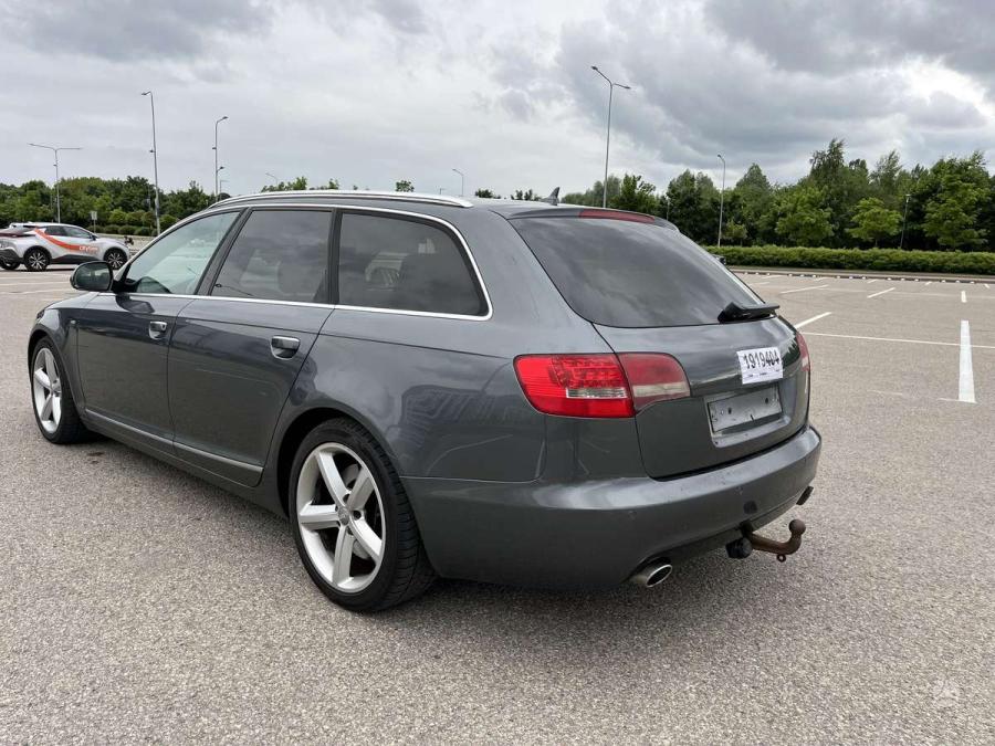 Grey Audi A6 2010 in Vilnius, with an engine capacity of 2.70 L and mileage of 400 thousand km for 4350 €, photo 7 on AUTOMOTO.COM.LV