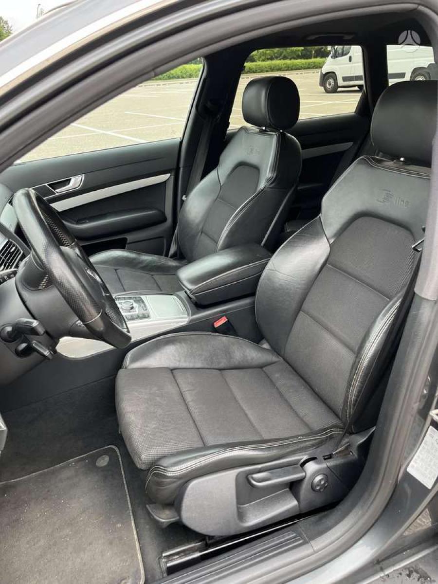 Grey Audi A6 2010 in Vilnius, with an engine capacity of 2.70 L and mileage of 400 thousand km for 4350 €, photo 10 on AUTOMOTO.COM.LV