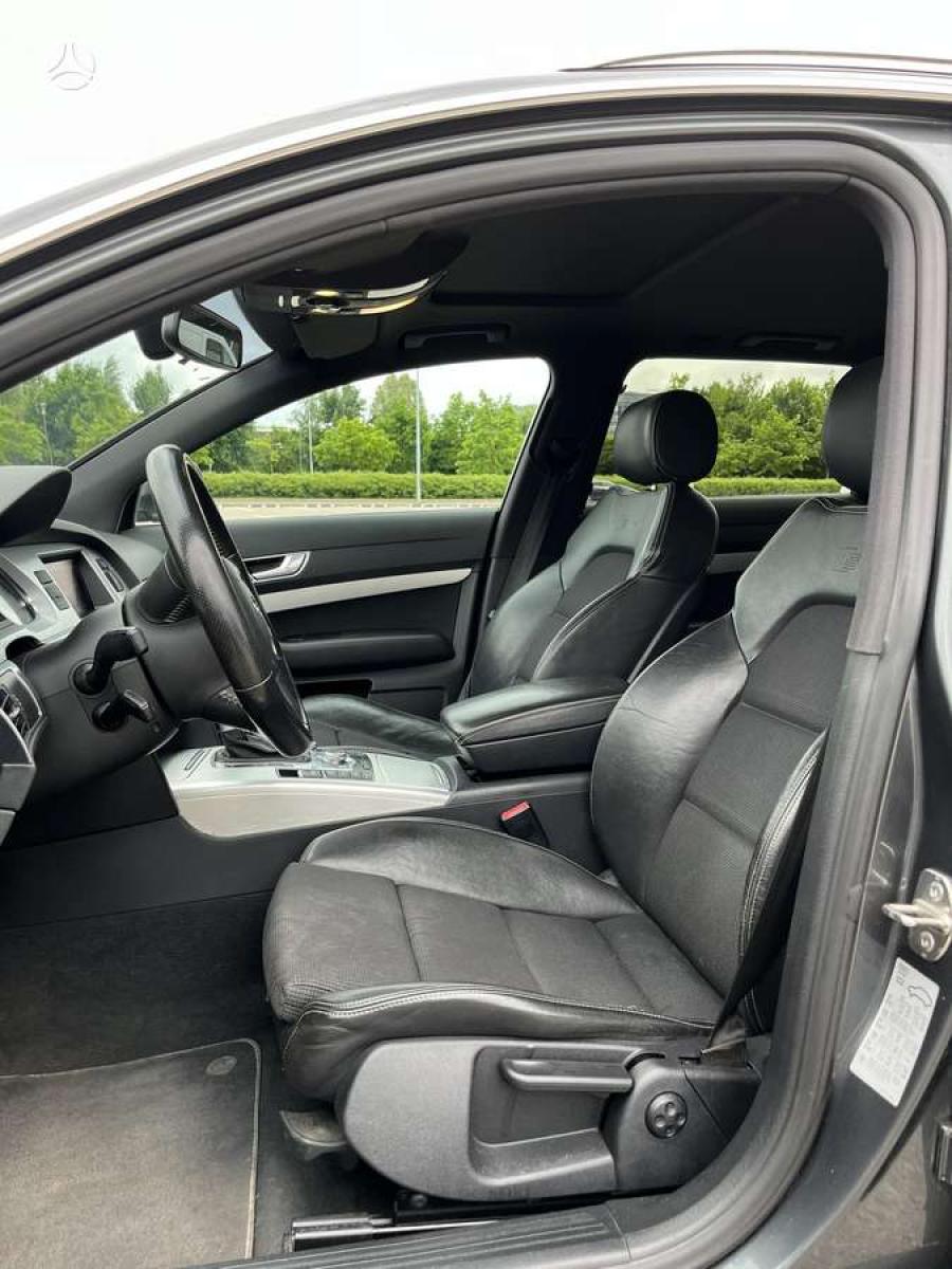 Grey Audi A6 2010 in Vilnius, with an engine capacity of 2.70 L and mileage of 400 thousand km for 4350 €, photo 12 on AUTOMOTO.COM.LV