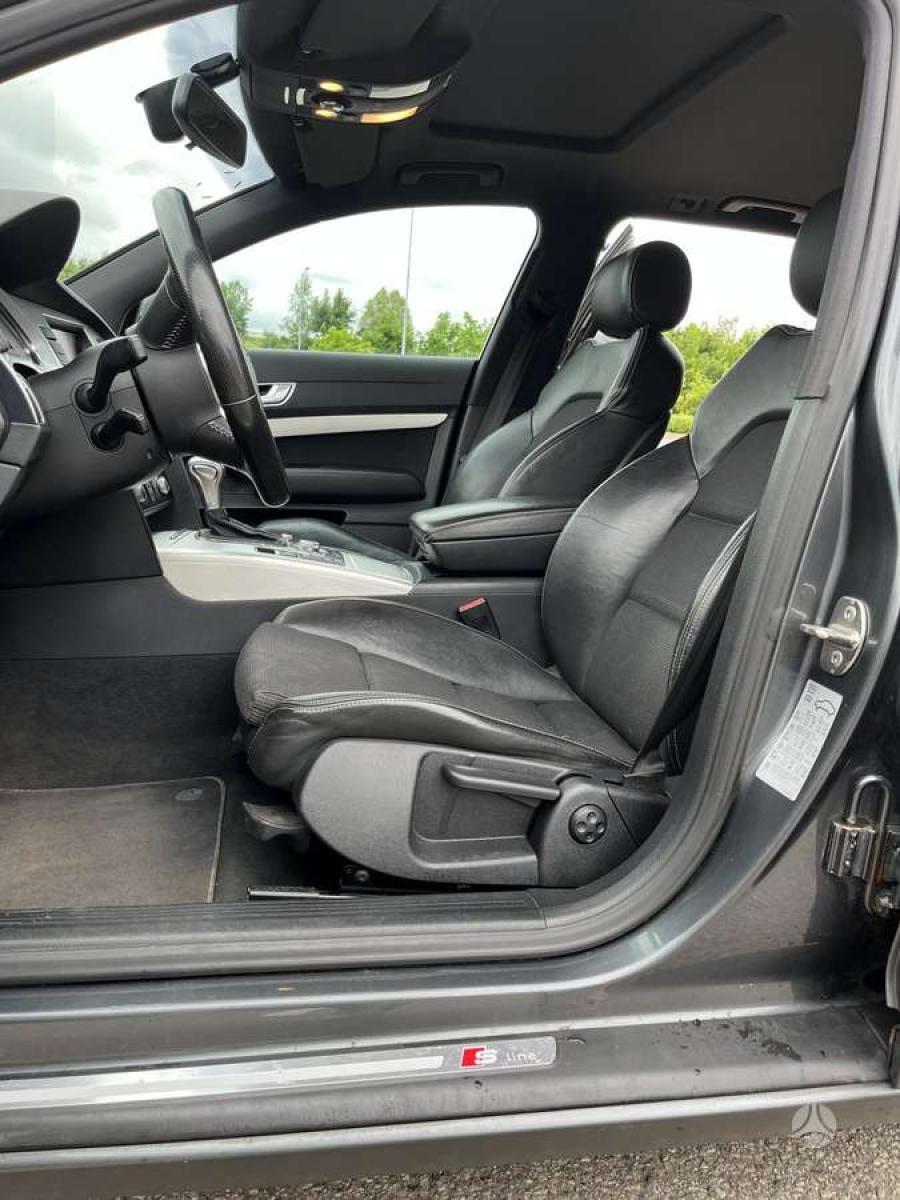 Grey Audi A6 2010 in Vilnius, with an engine capacity of 2.70 L and mileage of 400 thousand km for 4350 €, photo 13 on AUTOMOTO.COM.LV