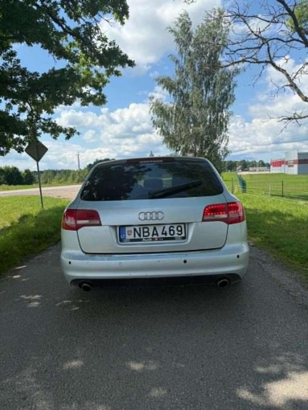 Grey Audi A6 2010 in Plunge, with an engine capacity of 2.70 L and mileage of 350 thousand km for 3000 €, photo 5 on AUTOMOTO.COM.LV