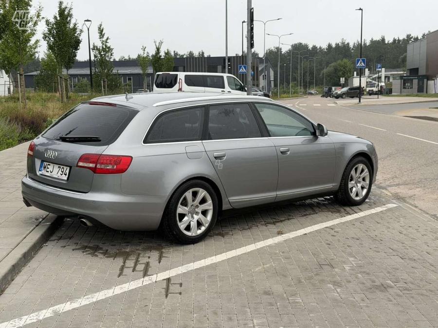 Grey Audi A6 2010 in Vilnius, with an engine capacity of 2.70 L and mileage of 285 thousand km for 5400 €, photo 6 on AUTOMOTO.COM.LV