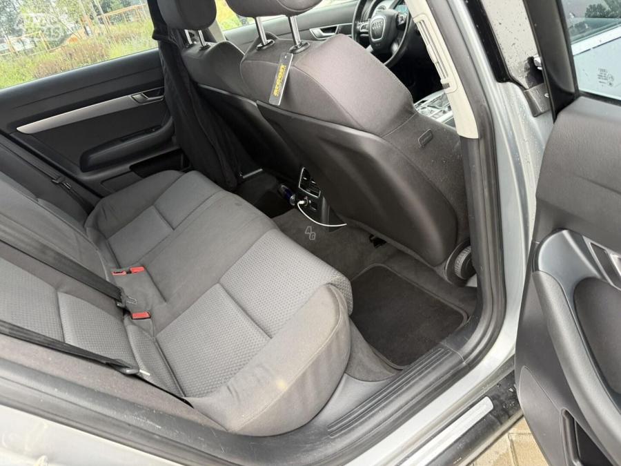 Grey Audi A6 2010 in Vilnius, with an engine capacity of 2.70 L and mileage of 285 thousand km for 5400 €, photo 21 on AUTOMOTO.COM.LV
