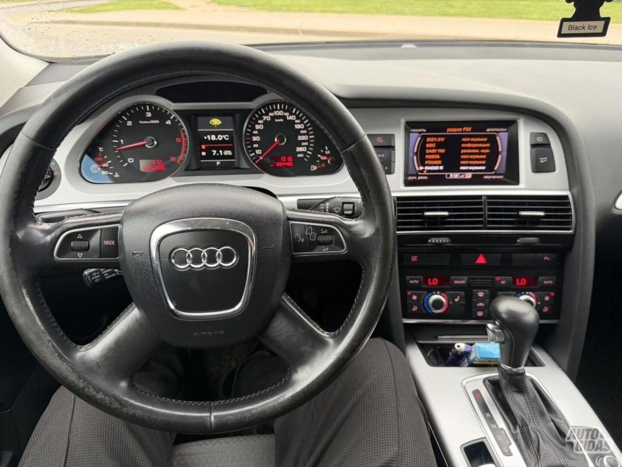 Grey Audi A6 2010 in Vilnius, with an engine capacity of 2.70 L and mileage of 285 thousand km for 5400 €, photo 23 on AUTOMOTO.COM.LV