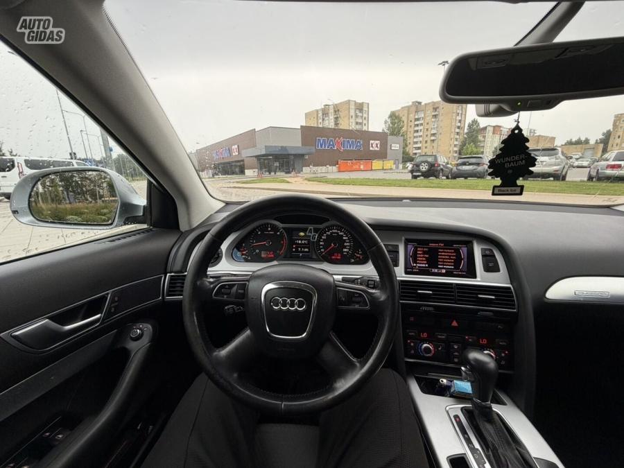 Grey Audi A6 2010 in Vilnius, with an engine capacity of 2.70 L and mileage of 285 thousand km for 5400 €, photo 26 on AUTOMOTO.COM.LV