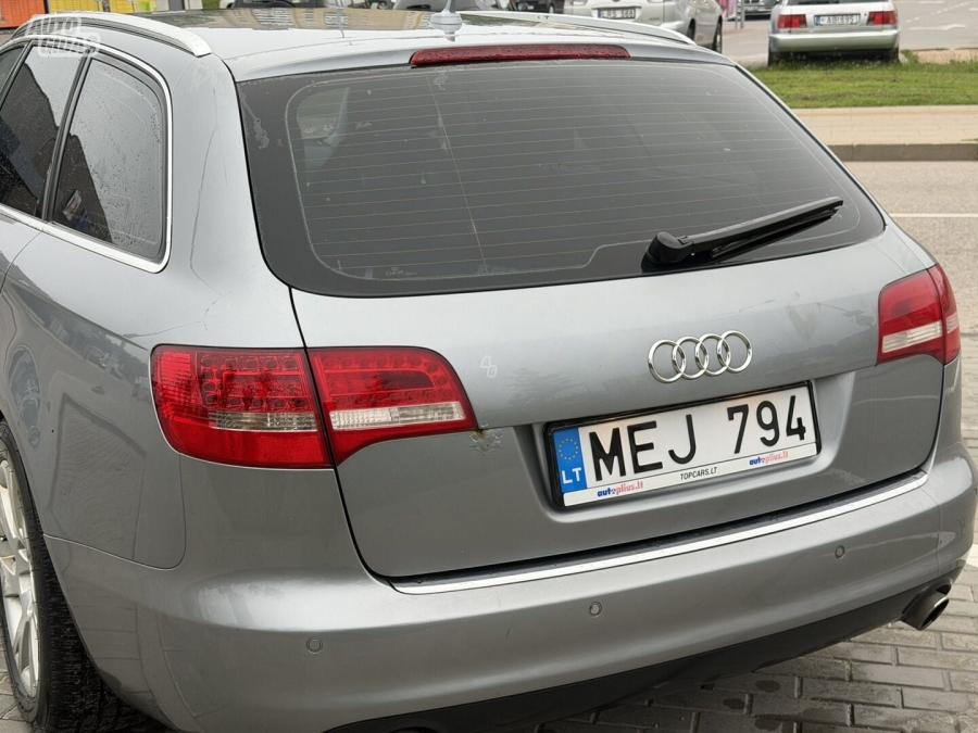 Pelēks Audi A6 2010 Viļņa, ar dzinēja tilpumu 2.70 L un nobraukumu 285 tūkst. km par 4900 €, foto 7 vietnē AUTOMOTO.COM.LV