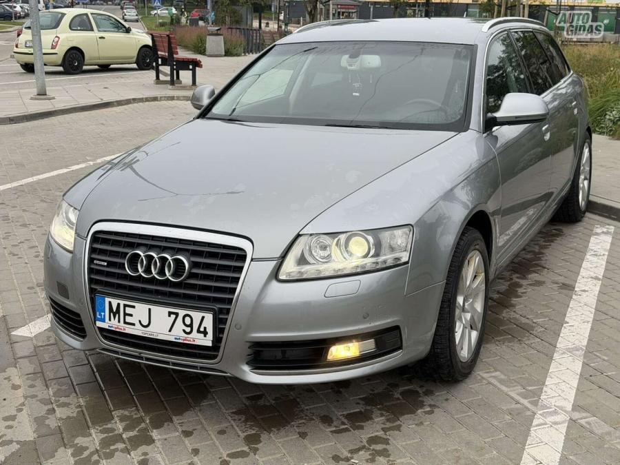 Pelēks Audi A6 2010 Viļņa, ar dzinēja tilpumu 2.70 L un nobraukumu 285 tūkst. km par 4900 €, foto 14 vietnē AUTOMOTO.COM.LV