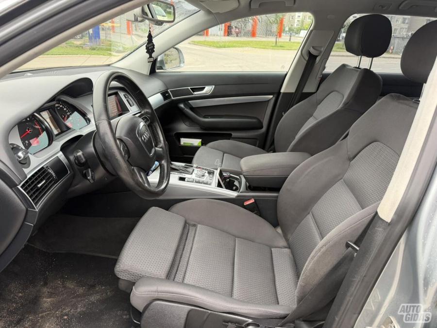 Pelēks Audi A6 2010 Viļņa, ar dzinēja tilpumu 2.70 L un nobraukumu 285 tūkst. km par 4900 €, foto 15 vietnē AUTOMOTO.COM.LV