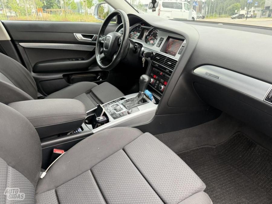 Pelēks Audi A6 2010 Viļņa, ar dzinēja tilpumu 2.70 L un nobraukumu 285 tūkst. km par 4900 €, foto 19 vietnē AUTOMOTO.COM.LV