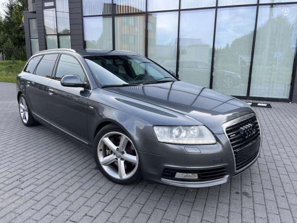 Pelēks Audi A6 2010 Viļņa, ar dzinēja tilpumu 2.70 L un nobraukumu 400 tūkst. km par 3999 €, foto 1 vietnē AUTOMOTO.COM.LV