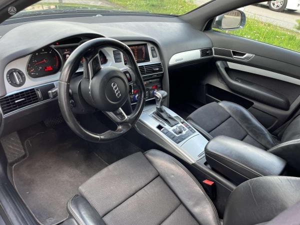 Pelēks Audi A6 2010 Viļņa, ar dzinēja tilpumu 2.70 L un nobraukumu 400 tūkst. km par 3999 €, foto 6 vietnē AUTOMOTO.COM.LV