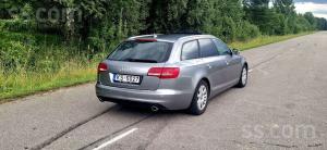 Grey Audi A6 2010 in Tukums, with an engine capacity of 2.70 L and mileage of 385 thousand km for 4850 €, photo 4 on AUTOMOTO.COM.LV