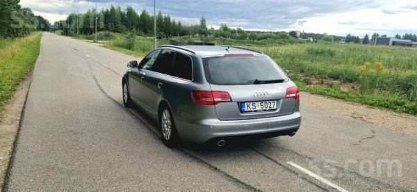 Grey Audi A6 2010 in Tukums, with an engine capacity of 2.70 L and mileage of 385 thousand km for 4850 €, photo 4 on AUTOMOTO.COM.LV