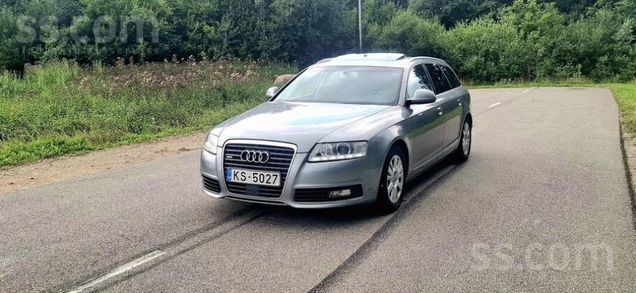 Grey Audi A6 2010 in Tukums, with an engine capacity of 2.70 L and mileage of 385 thousand km for 4850 €, photo 6 on AUTOMOTO.COM.LV