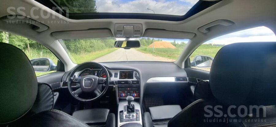 Grey Audi A6 2010 in Tukums, with an engine capacity of 2.70 L and mileage of 385 thousand km for 4850 €, photo 18 on AUTOMOTO.COM.LV