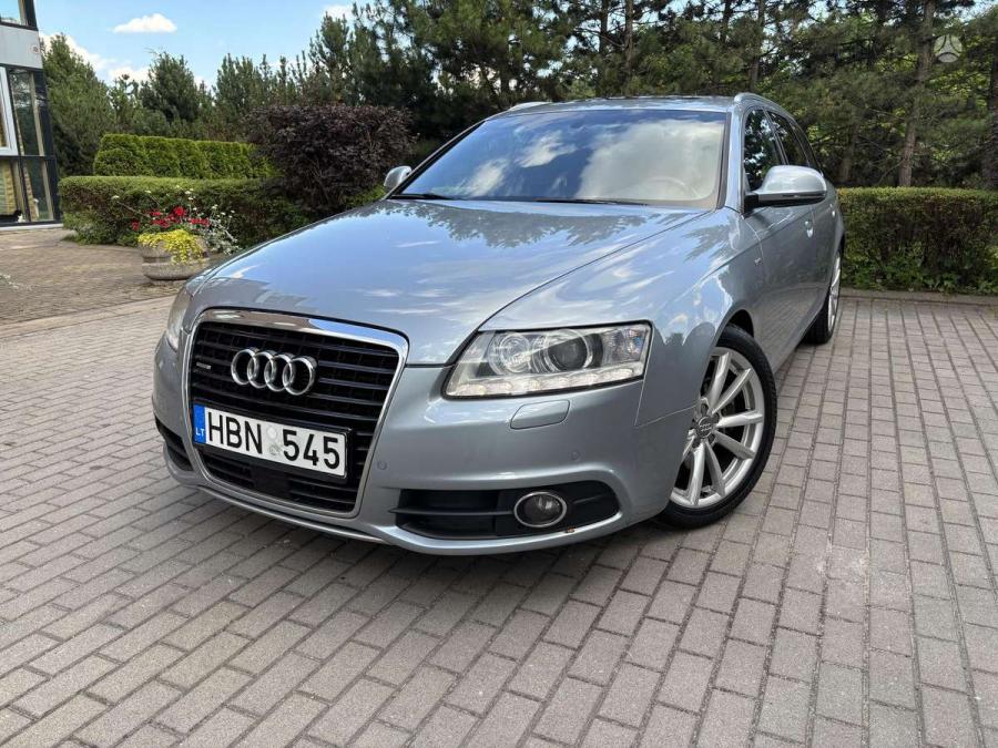 Grey Audi A6 2010 in Vilnius, with an engine capacity of 2.97 L and mileage of 367 thousand km for 6500 €, photo 3 on AUTOMOTO.COM.LV